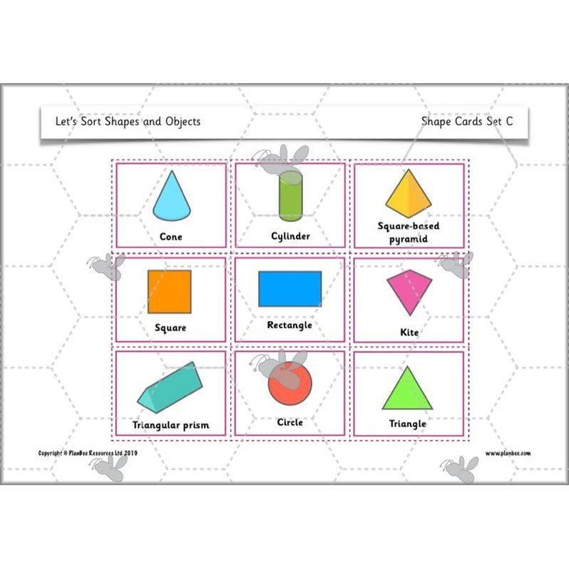 Sort Shapes and Objects: Year 2 shapes lesson by PlanBee