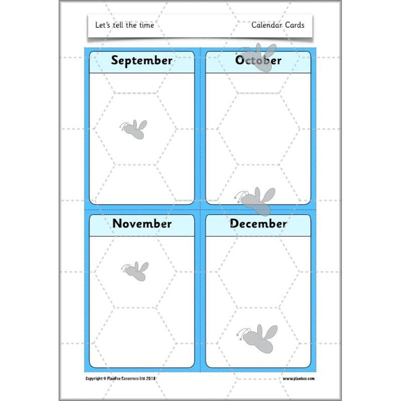 Let's tell the time - KS1 Year 1 complete planning — PlanBee