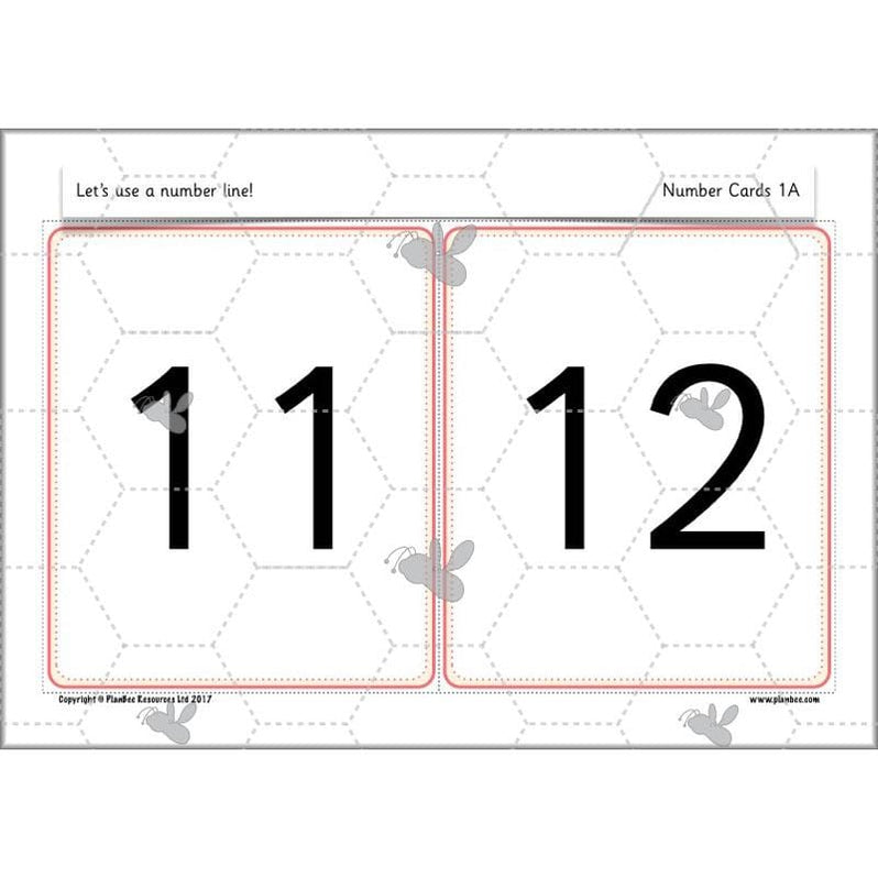 Let’s use a number line KS1 Year 1 maths lessons by PlanBee