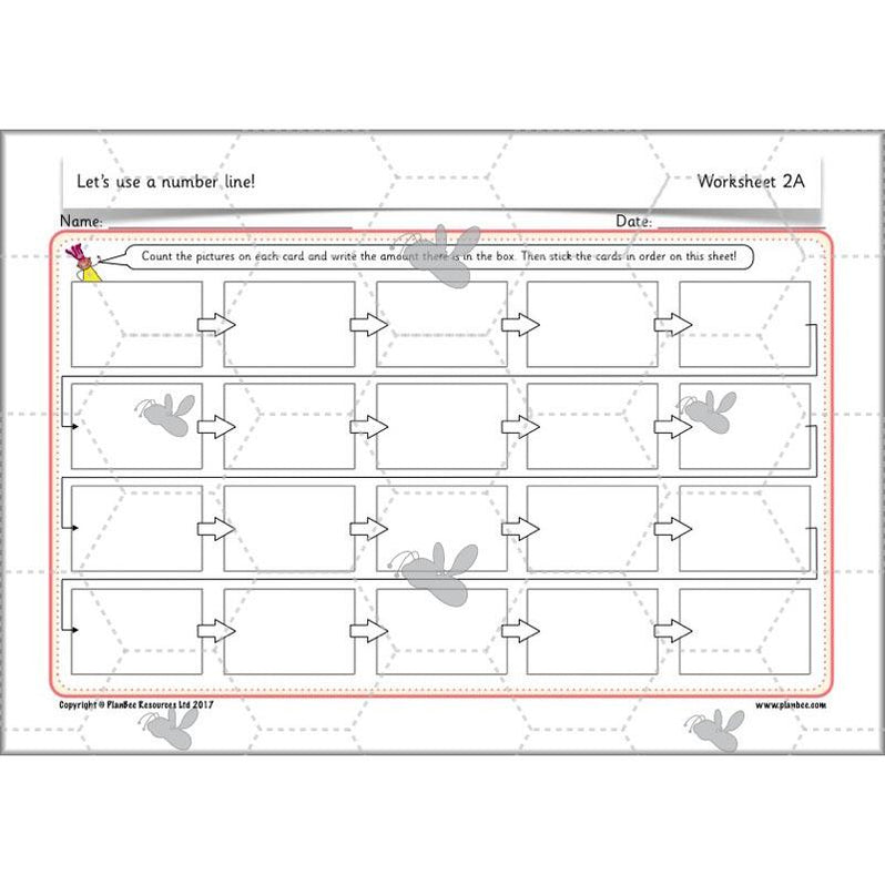 Let’s use a number line KS1 Year 1 maths lessons by PlanBee