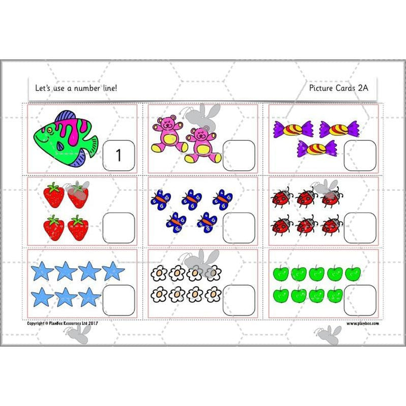 Let’s use a number line KS1 Year 1 maths lessons by PlanBee
