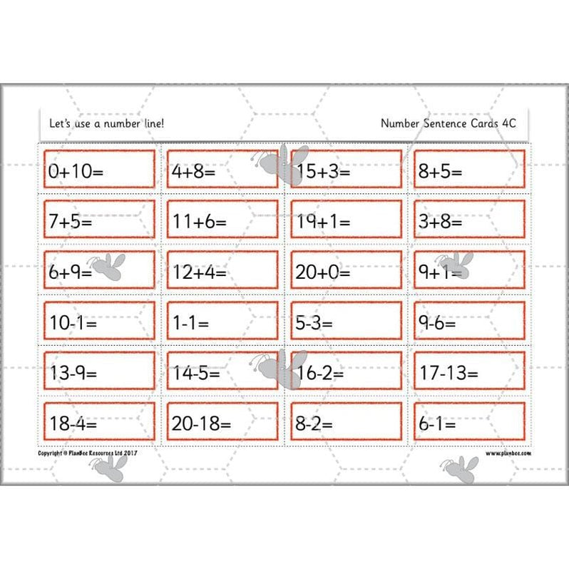 Let’s use a number line KS1 Year 1 maths lessons by PlanBee