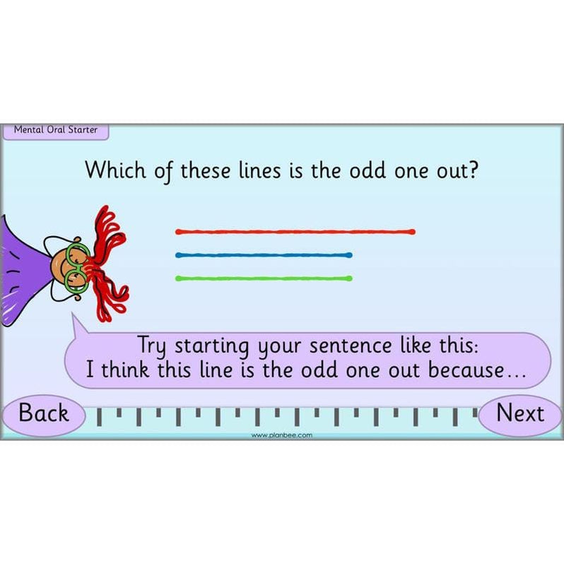 Let's Use a Ruler Year 2 KS1 Maths Planning by PlanBee