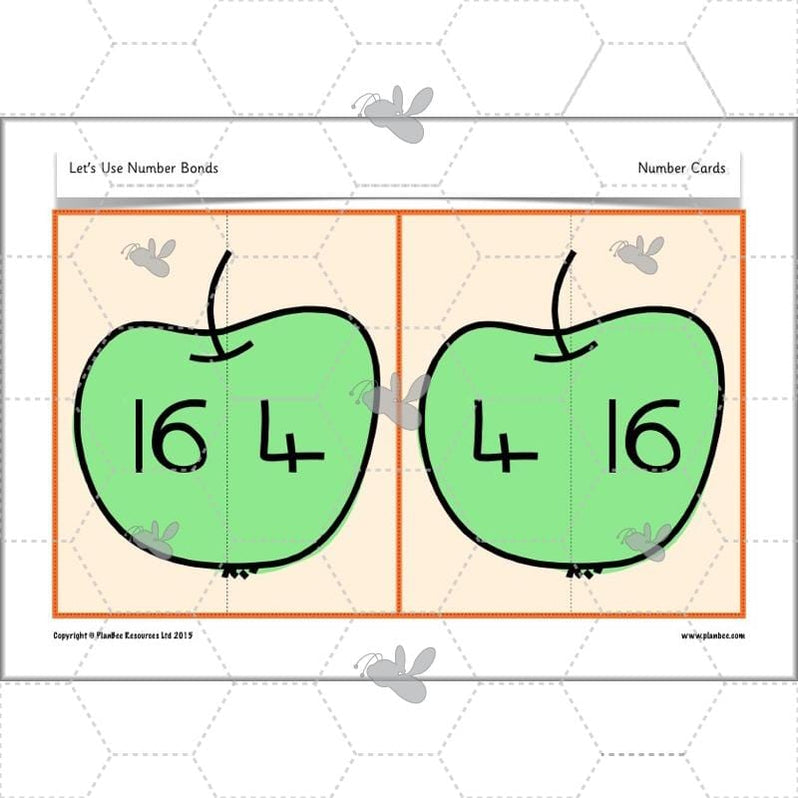 Number Bonds Year 2 KS1 Maths Lessons by PlanBee