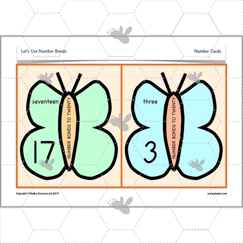 Number Bonds Year 2 KS1 Maths Lessons by PlanBee