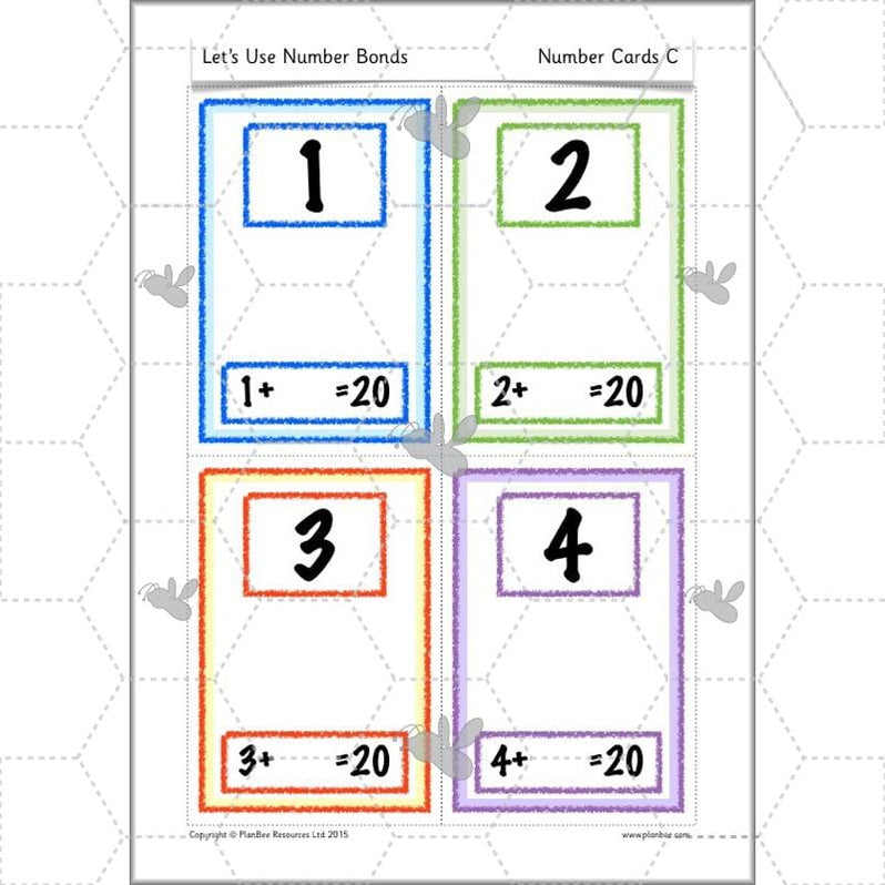 Number Bonds Year 2 KS1 Maths Lessons by PlanBee