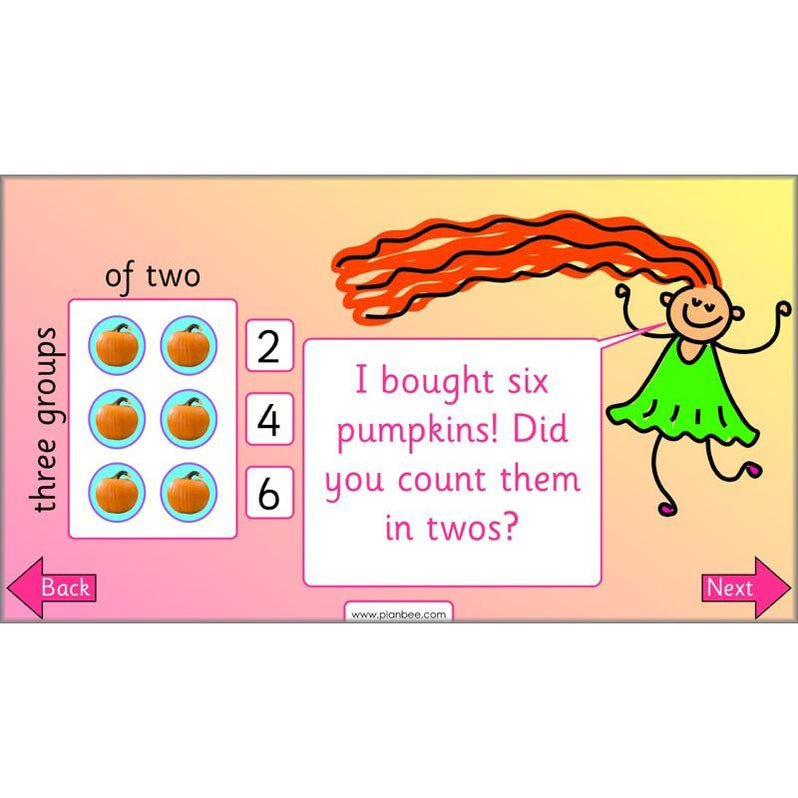 Let's use number patterns: Year 2 number sequences — PlanBee
