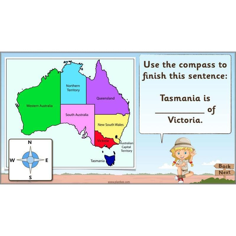 Downloadable KS1 Australia Geography Lessons by PlanBee