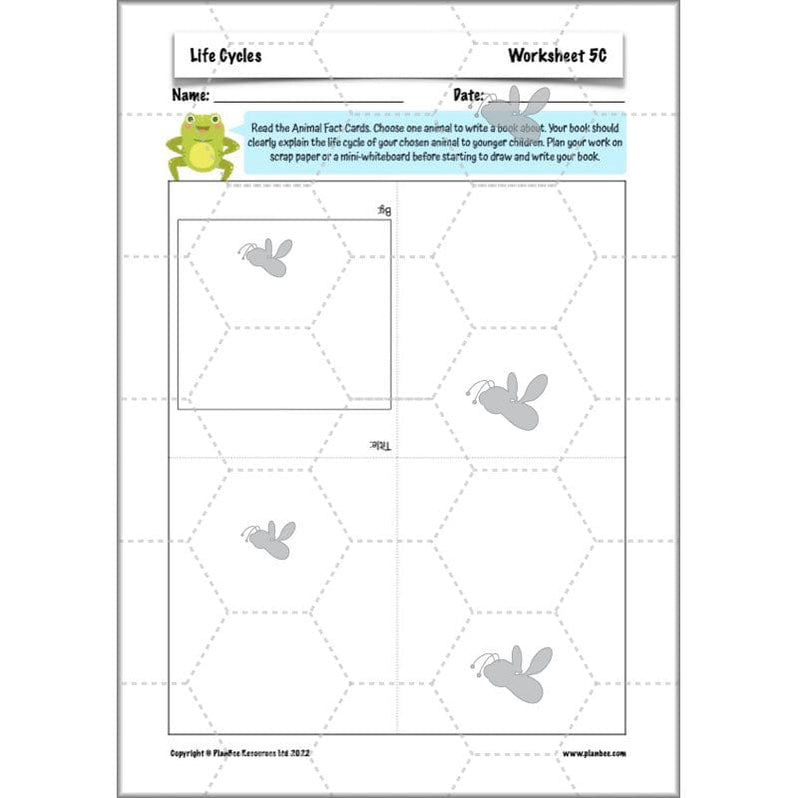 Living Things and Habitats Life Cycles KS2 Science PlanBee