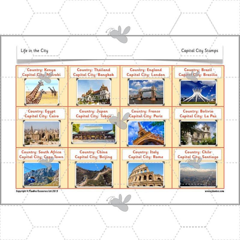 Life in the City - Geography lesson resources for KS1 — PlanBee
