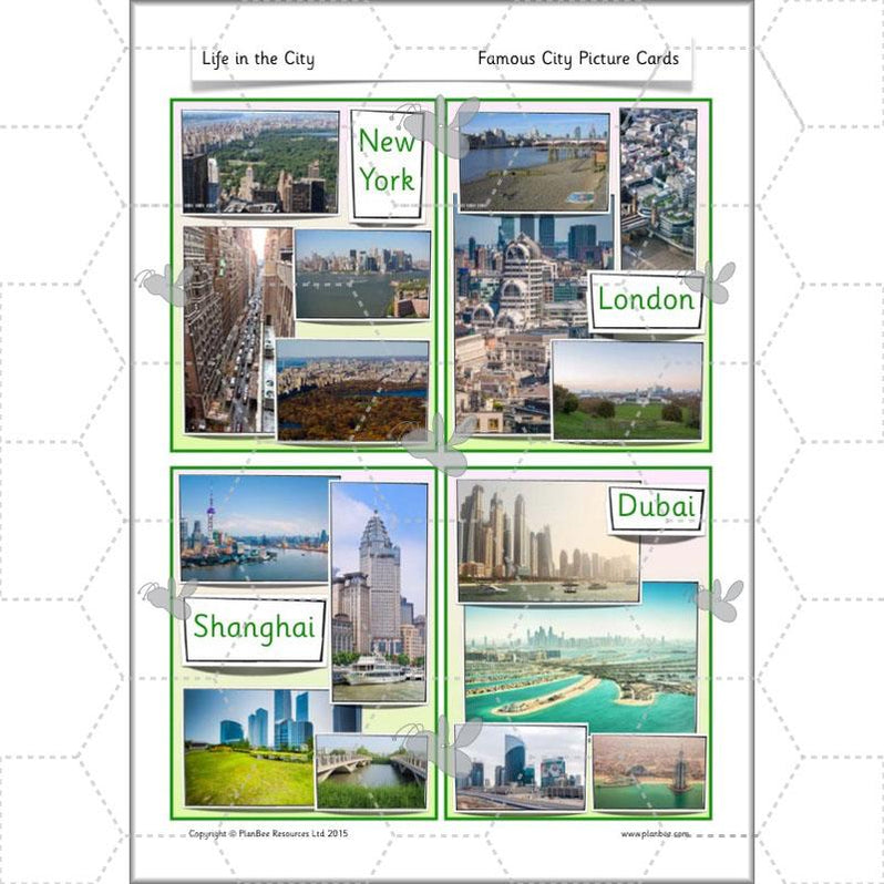 Life in the City - Geography lesson resources for KS1 — PlanBee
