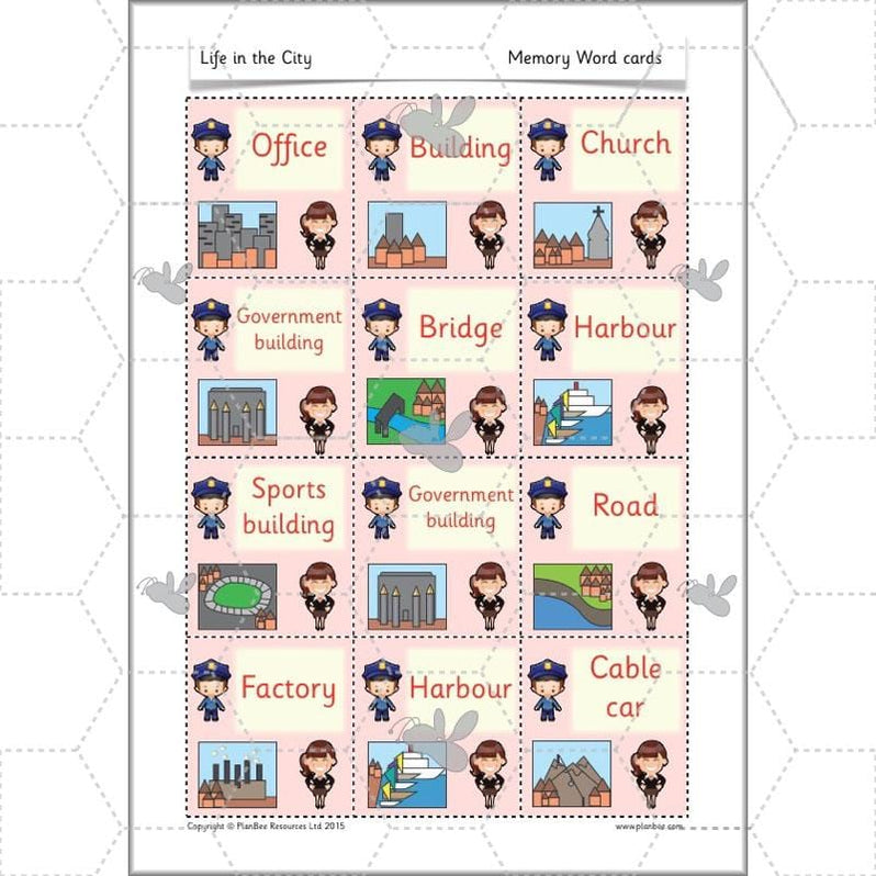 Life in the City - Geography lesson resources for KS1 — PlanBee