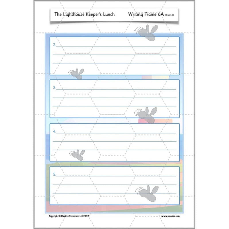 The Lighthouse Keeper's Lunch Year 2 Lesson Pack by PlanBee