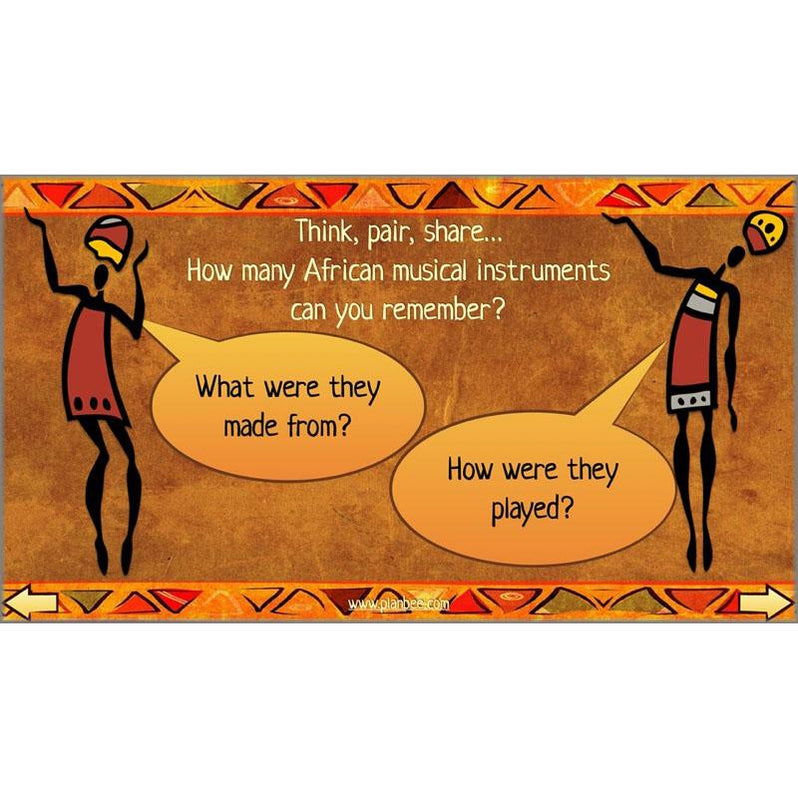 Making Musical Instruments: African KS2 DT Lessons | PlanBee