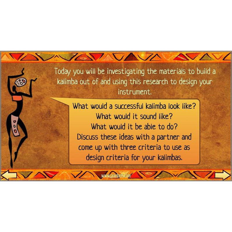 Making Musical Instruments: African KS2 DT Lessons | PlanBee