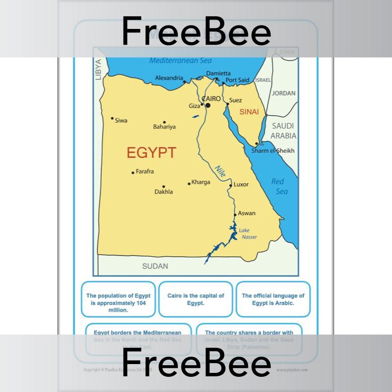 Color An Interactive Map Of Ancient Egypt Layers Of Learning