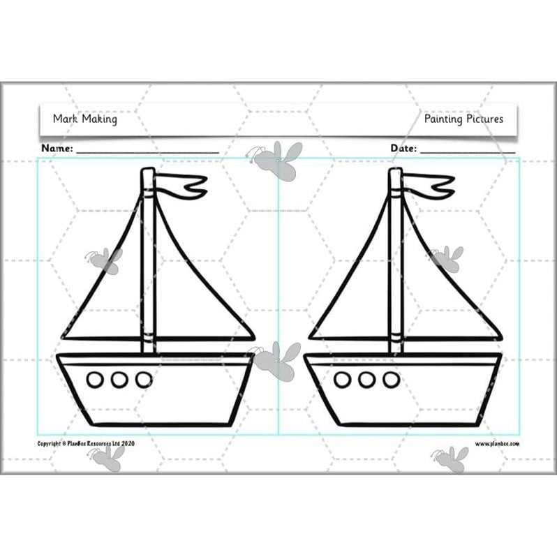 Mark Making Ideas | Year 1 art lessons by PlanBee