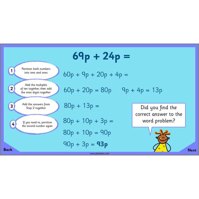 Let's Add Big Numbers: Year 2 Maths scheme of work KS1 — PlanBee