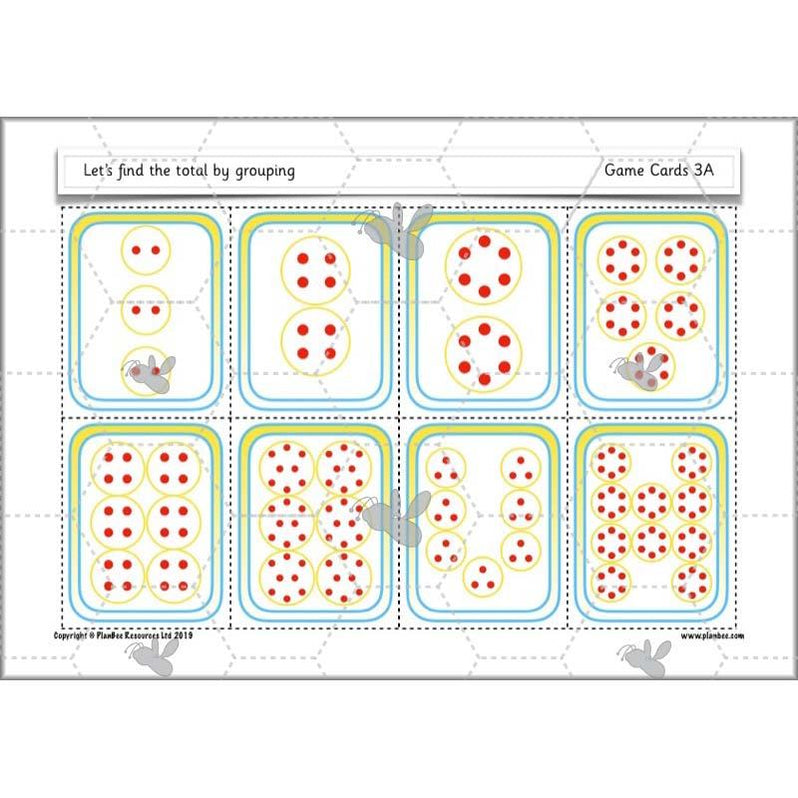 Year 1 Multiplication Find the Total by Grouping PlanBee