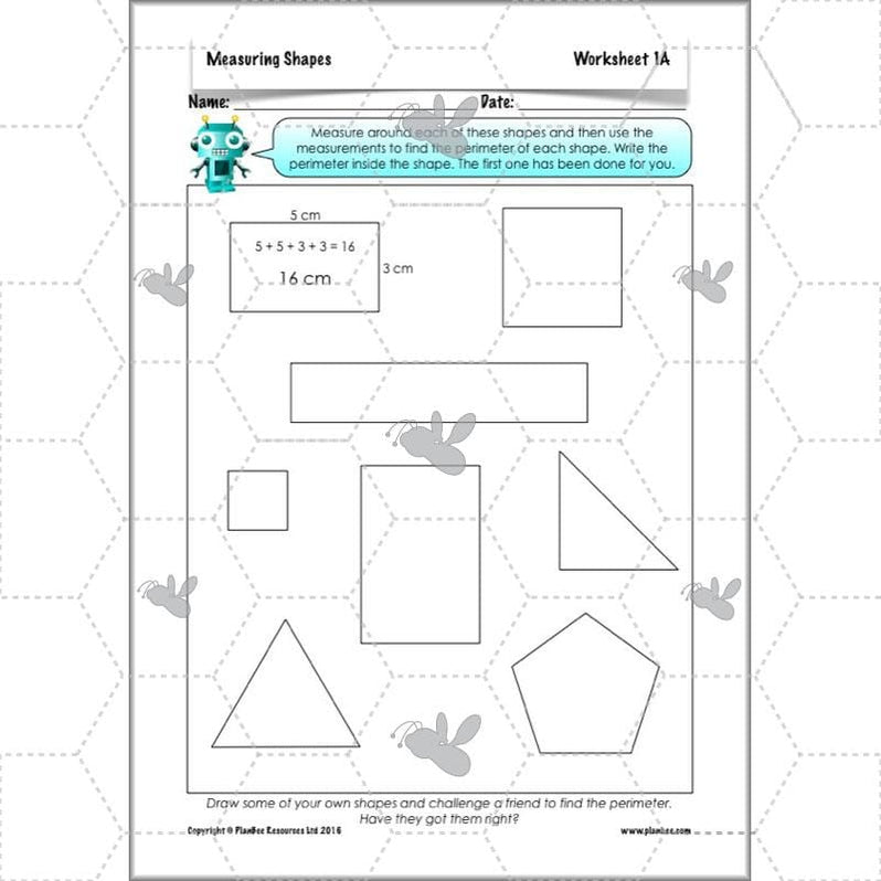Measuring Shapes Year 5 Maths Planning by PlanBee