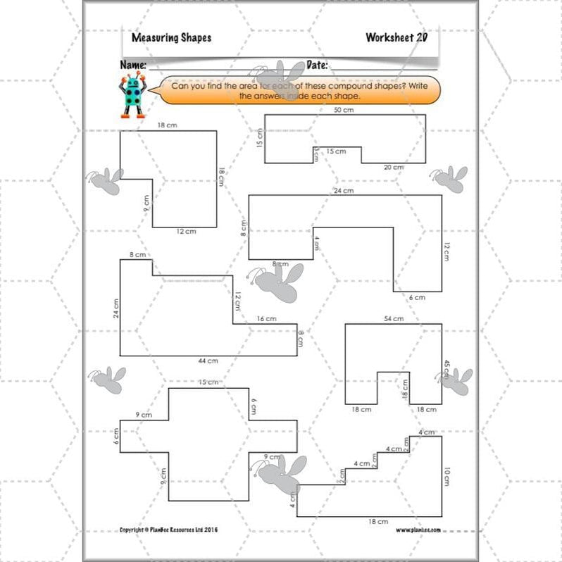 Measuring Shapes Year 5 Maths Planning by PlanBee