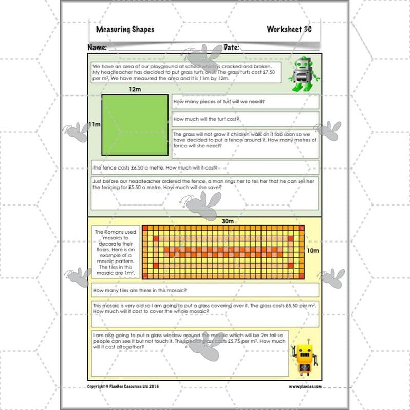 Measuring Shapes Year 5 Maths Planning by PlanBee