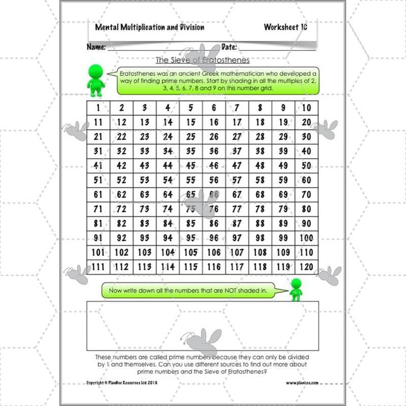 Mental Multiplication & Division Year 6 Maths by PlanBee