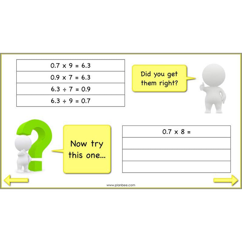 Mental Multiplication & Division Year 6 Maths by PlanBee