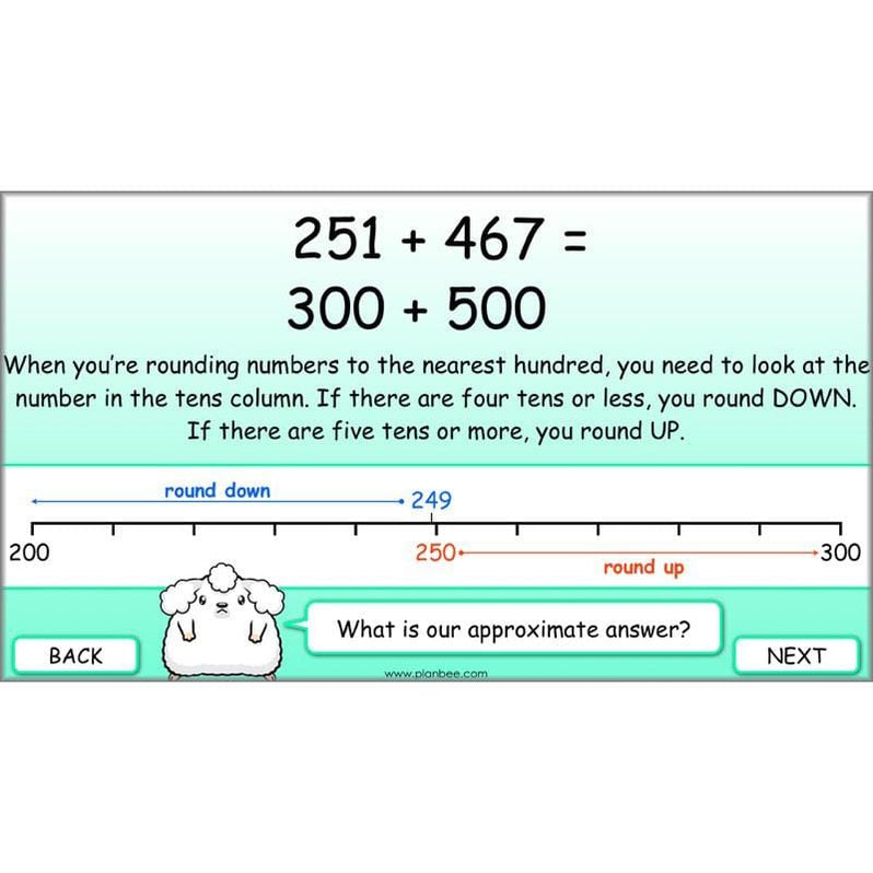 Methods of Addition Maths Lessons for Year 4 by PlanBee