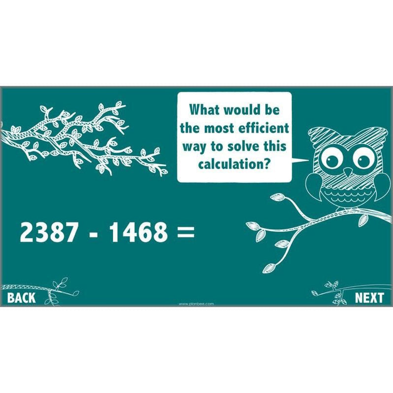 Methods of Subtraction Year 4 Maths Lessons by PlanBee