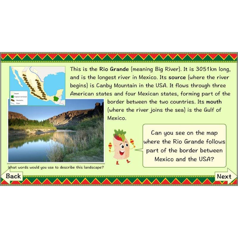 Mexico Today Geography KS2 Mexico Lessons by PlanBee
