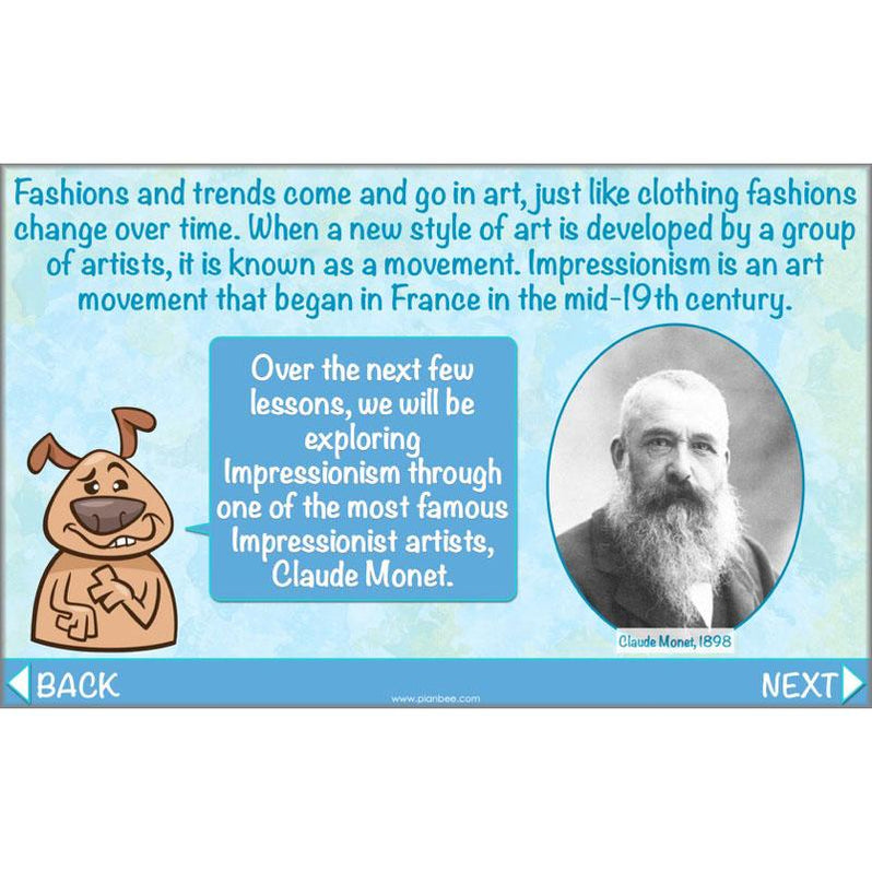 Claude Monet KS2 Impressionism Art Lessons for Year 5/6 — PlanBee
