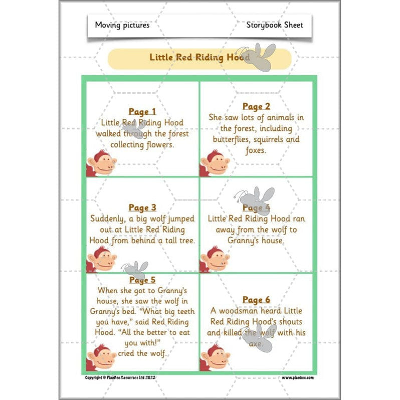Moving Pictures: KS1 DT Primary Resources for Year 1 — PlanBee
