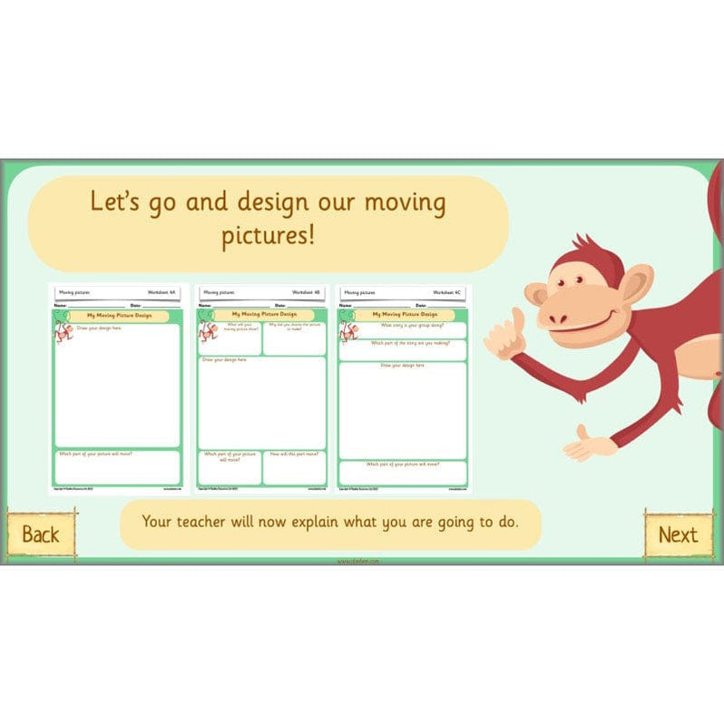 Moving Pictures: KS1 DT Primary Resources for Year 1 — PlanBee