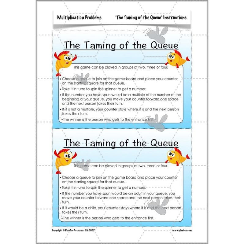 Multiplication Problem-Solving Year 3 Maths Pack by PlanBee