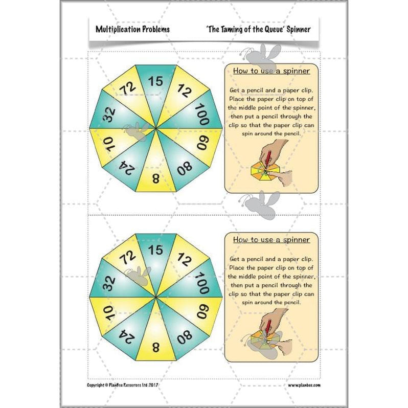Multiplication Problem-Solving Year 3 Maths Pack by PlanBee