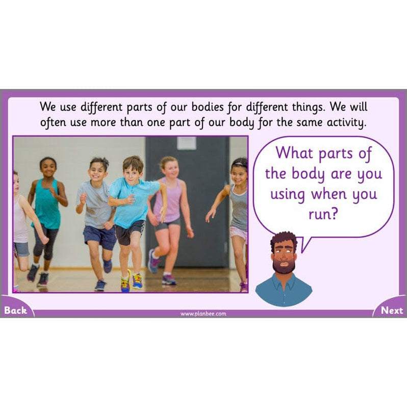 Parts of the Body KS1 Science lessons by PlanBee