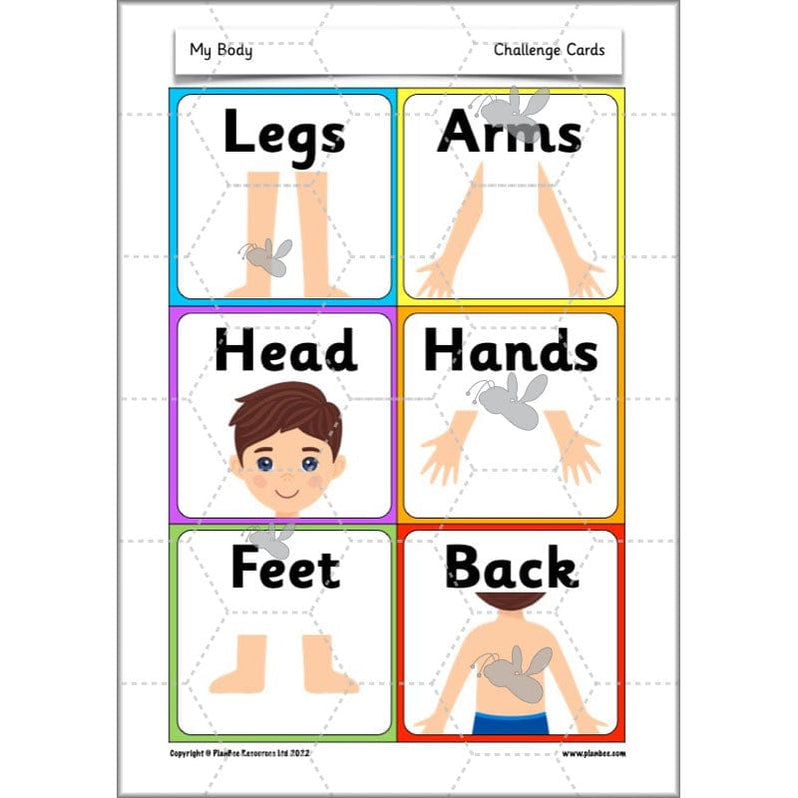 Parts of the Body KS1 Science lessons by PlanBee