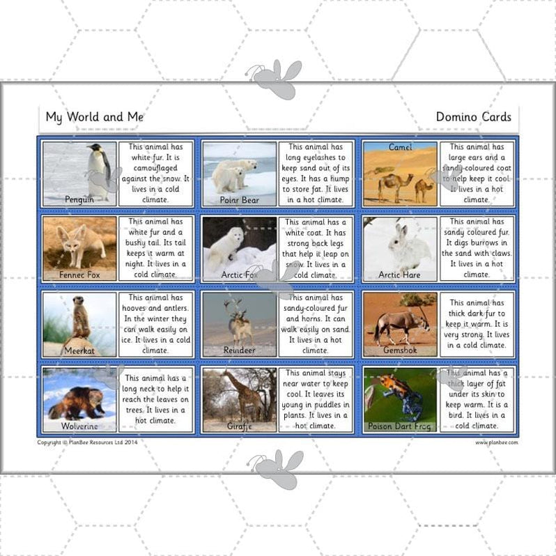 My World and Me Geography Lessons for KS1 by PlanBee