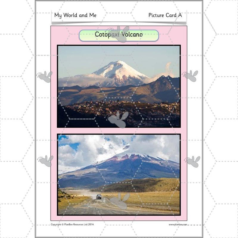 My World and Me Geography Lessons for KS1 by PlanBee