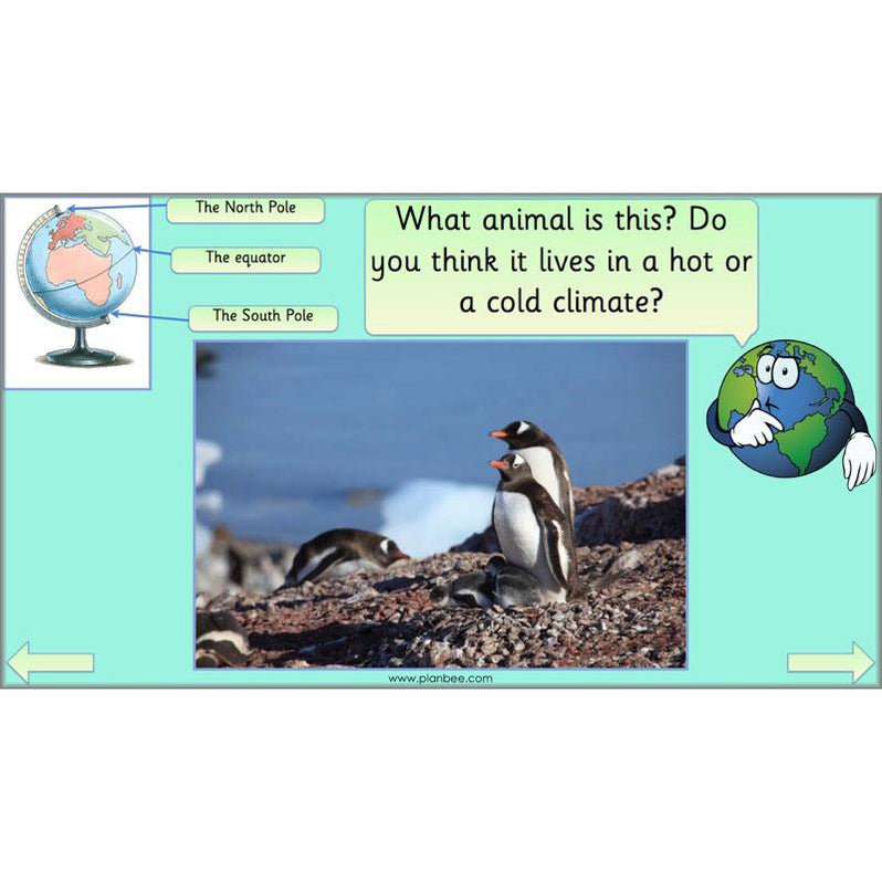 My World and Me Geography Lessons for KS1 by PlanBee