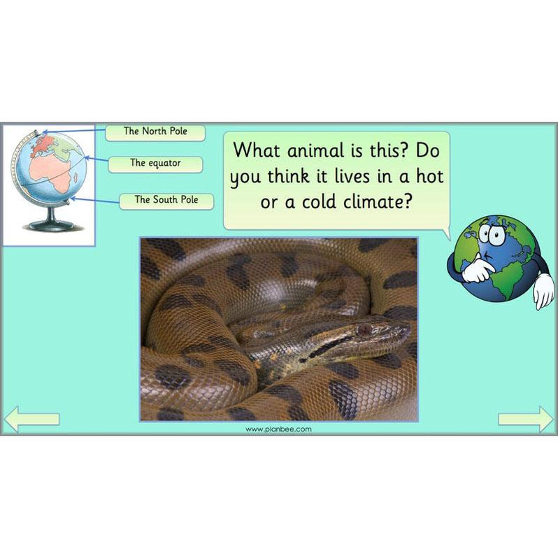 My World and Me Geography Lessons for KS1 by PlanBee