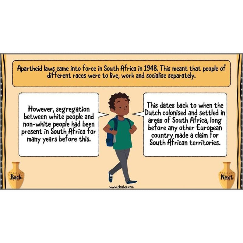 Nelson Mandela KS2 lessons by PlanBee