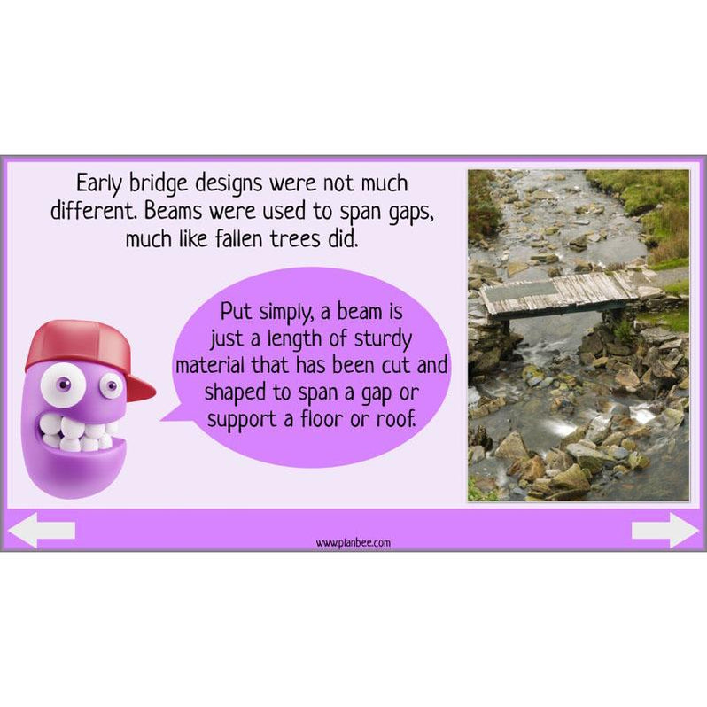 Building Bridges KS2 structures DT lessons by PlanBee