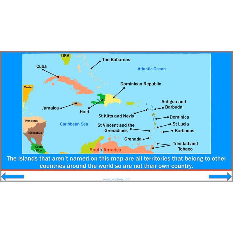 North America KS2 Geography Lesson Pack by PlanBee