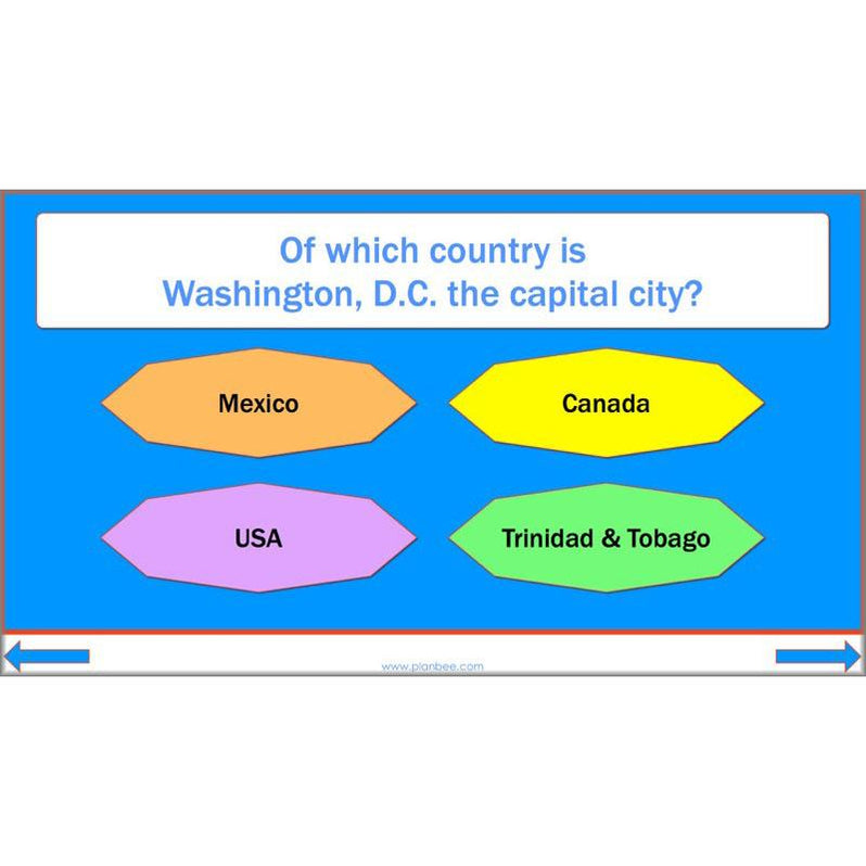 North America KS2 Geography Lesson Pack by PlanBee