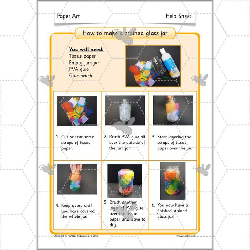 Paper Art Lesson - KS1 Art Lesson from PlanBee