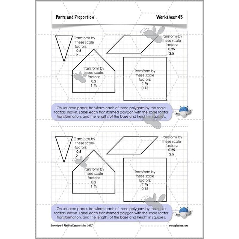 Parts and Proportion: ratio KS2 Maths lesson planning — PlanBee