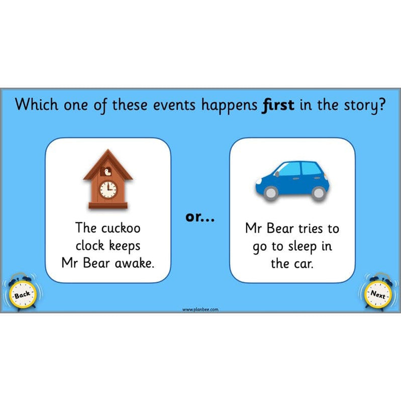 Peace at Last Activities KS1 Year 1 English lessons | PlanBee