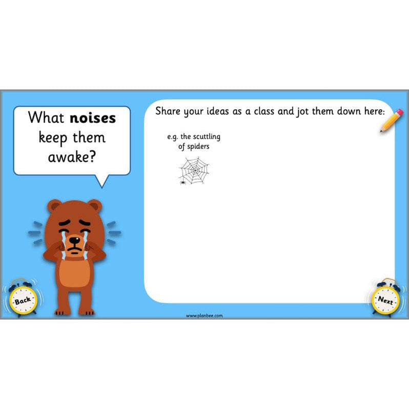 Peace at Last Activities KS1 Year 1 English lessons | PlanBee
